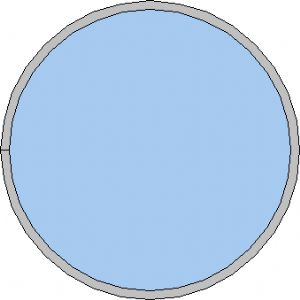 NK-R-vindue - Rundt vindue